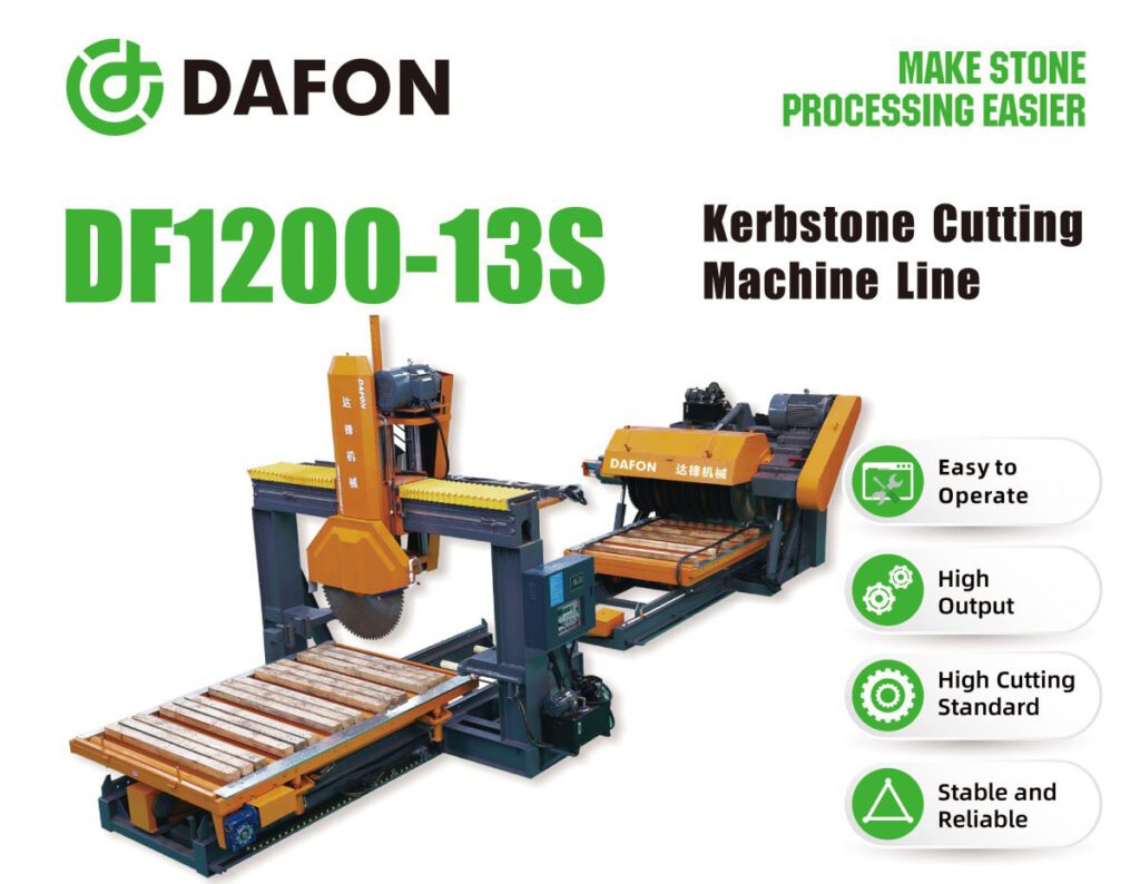 Kerbstone Cutting Machine Line – Leading manufacturer of building ...