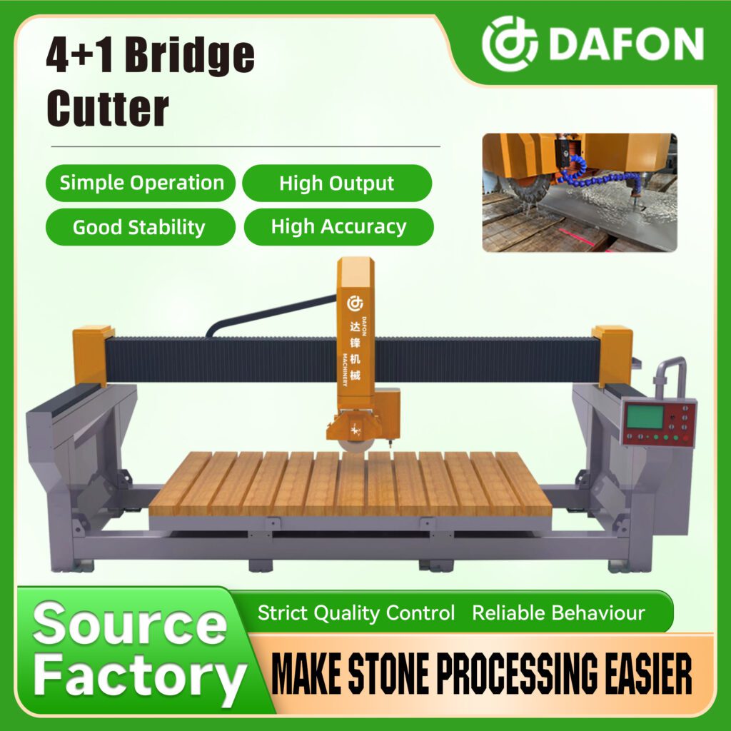 4+1 axis CNC bridge saw – Leading manufacturer of building material ...