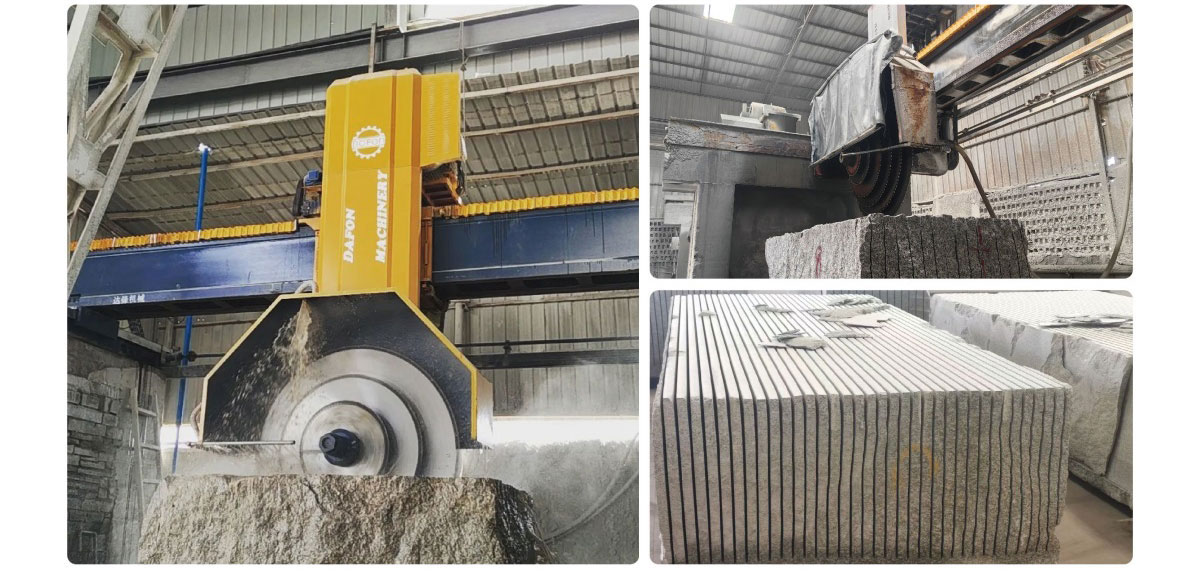 10 Stone Block Cutting Machine DFD-L2500/2800/3000 – Leading ...