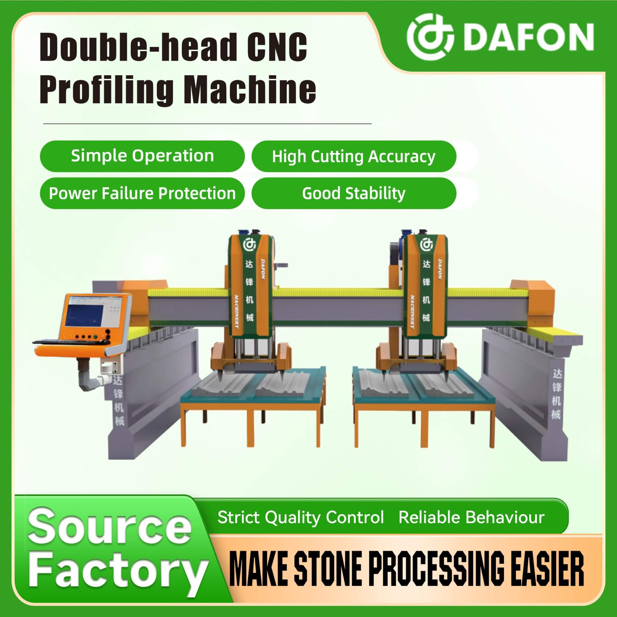 Double-head CNC Profiling Machine DFY-TF95320 – Leading manufacturer of ...